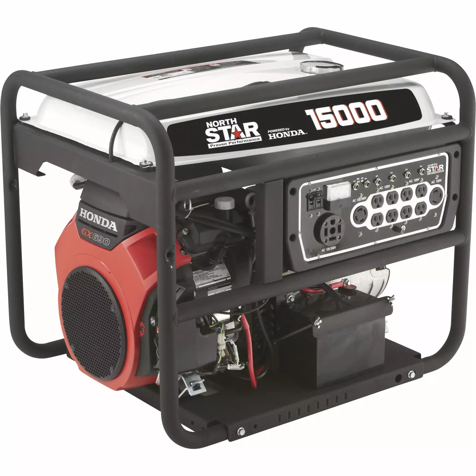 NorthStar Travel-friendly Generator With Honda GX690 Engine. 15.000 ...