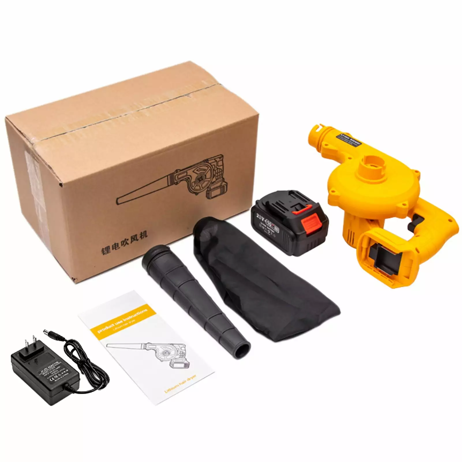 OWSOO Electric Lithium Leaf Blower 2 - Outdoor Power Equipment & Garden ...