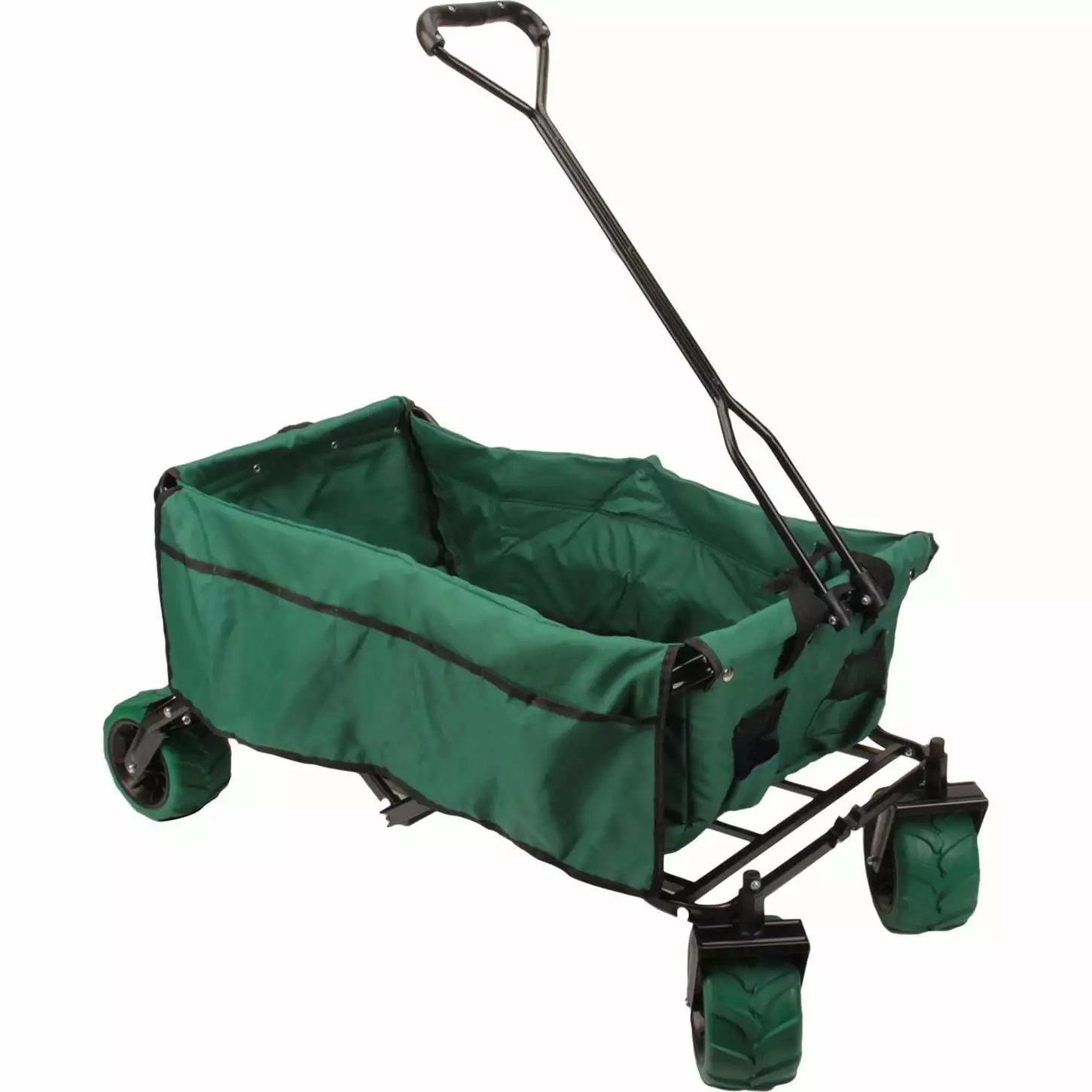 Off Road Folding Wagon. Green - Outdoor Power Equipment & Garden Tools