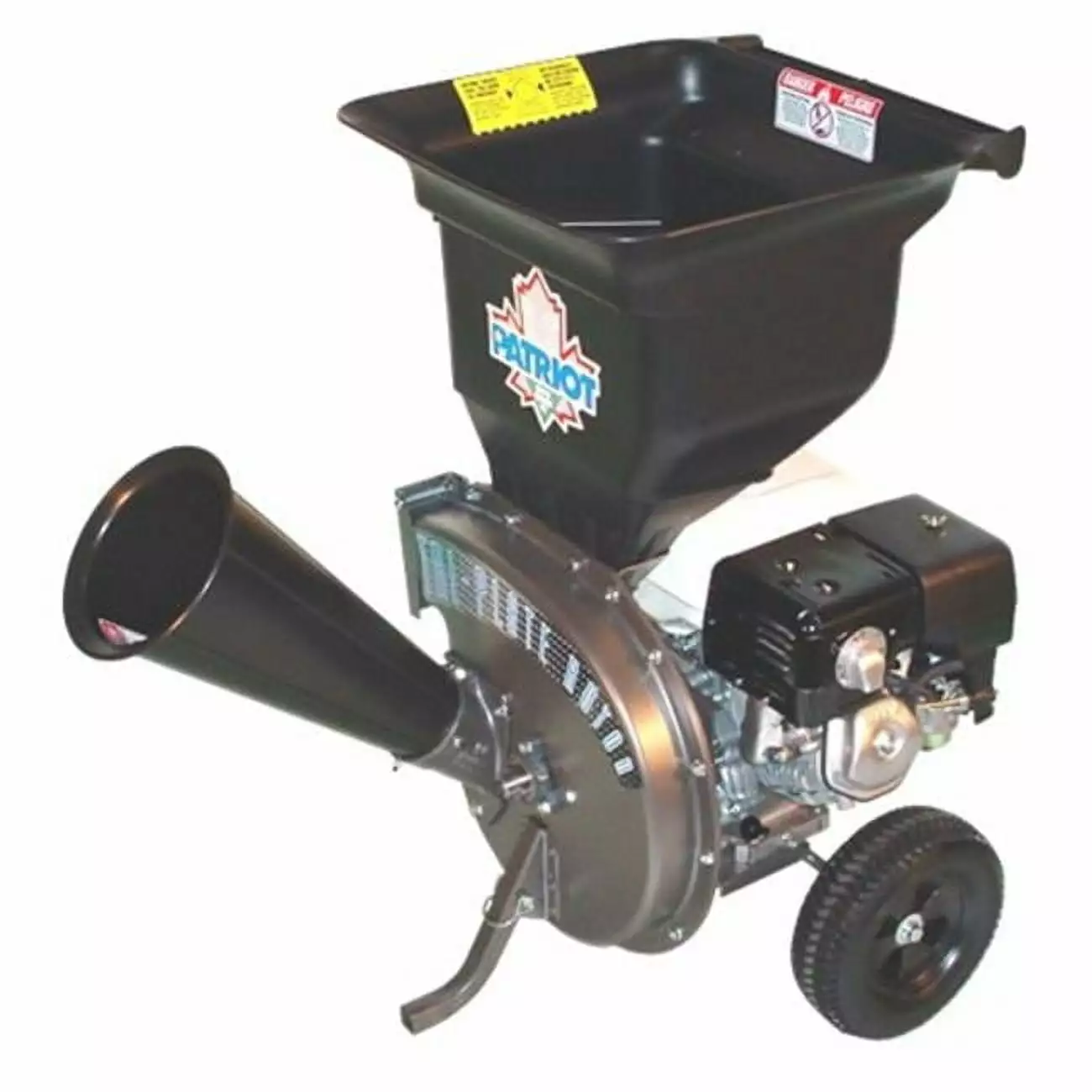 GCM 4 In. X 10 Ft. Universal Wood Chipper. Shredder & Mulcher Leaf ...