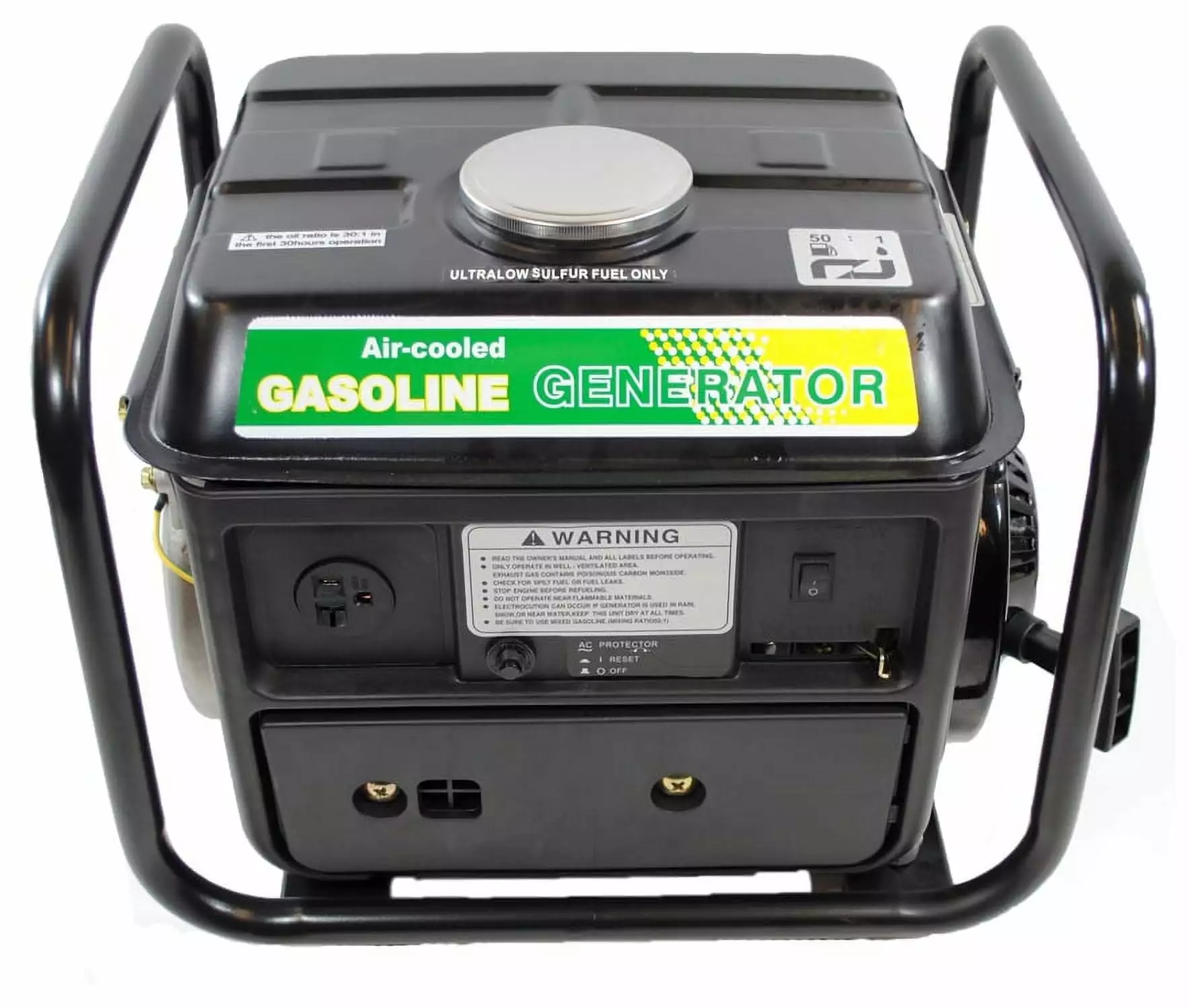 Travel-friendly Two Stroke 950 Watt Air-Cooled Gasoline Generator ...