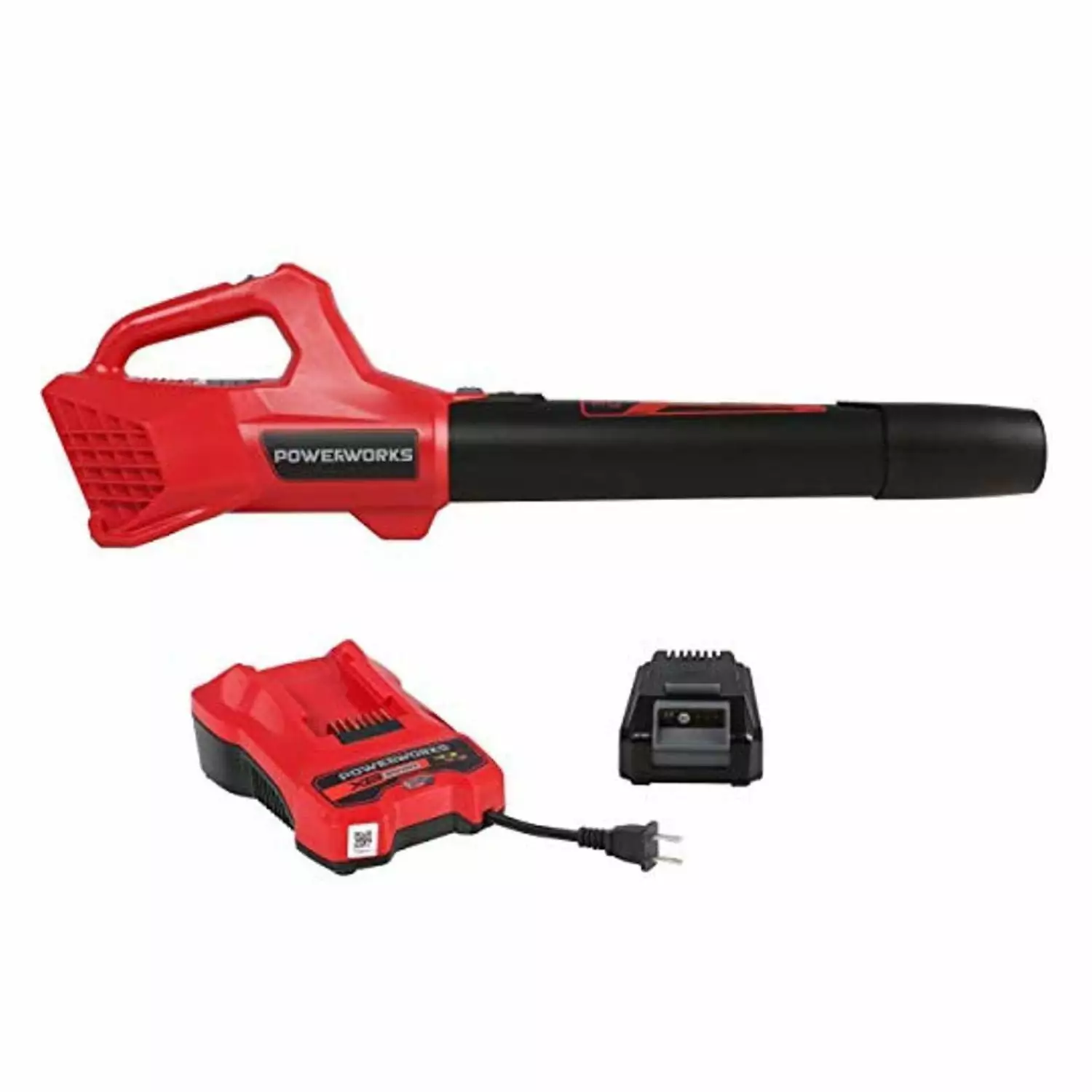 Powerworks XB Cordless 20V Axial Leaf Blower With 2Ah Battery And ...