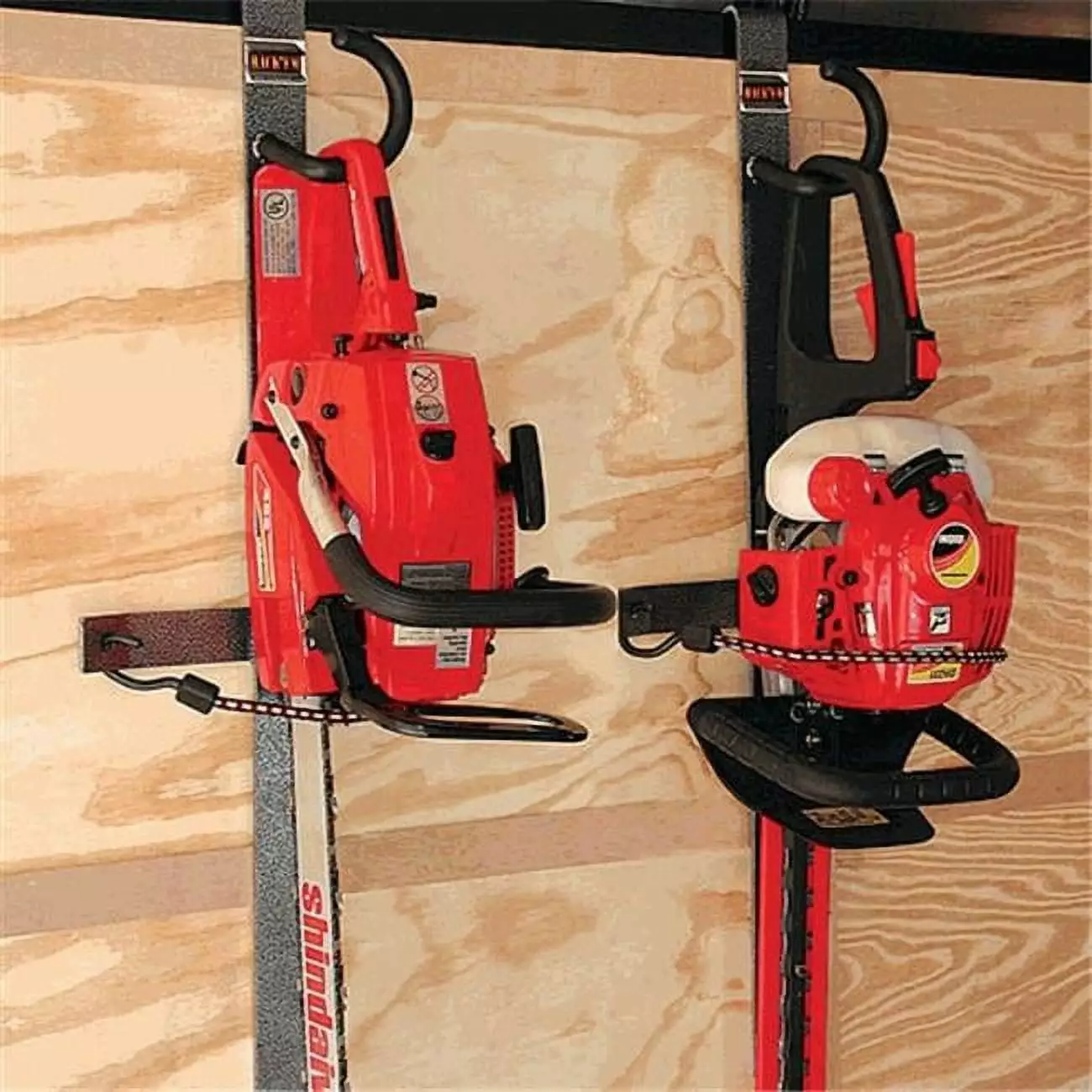 Rackem Hedge Trimmer & Chainsaw Rack - Outdoor Power Equipment & Garden ...