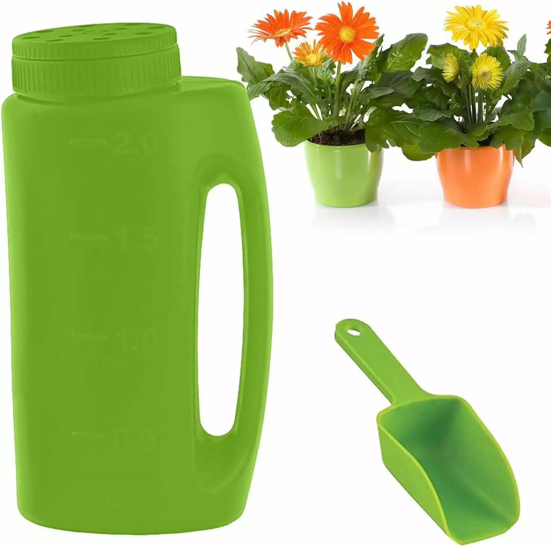 Salt Spreader. Hand Spreader 2L (1.5KG) Capacity. Productive Snow And ...