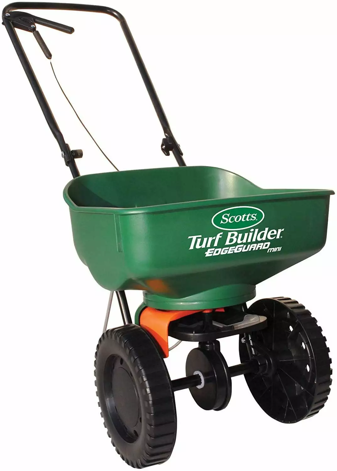 Scotts Turf Builder EdgeGuard Mini Broadcast Spreader - Spreads Grass ...
