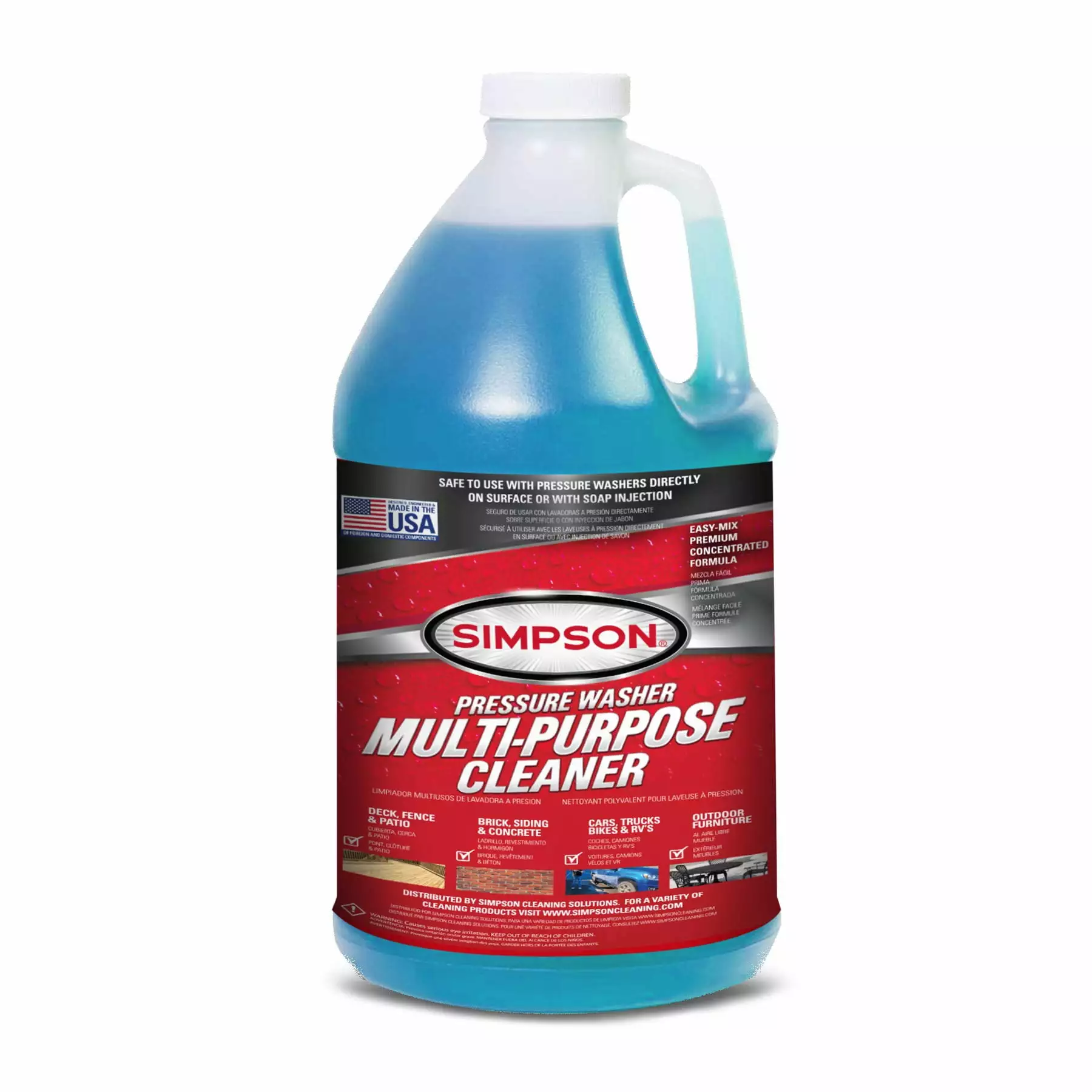 Simpson 88289 Pressure Washer Multi-Purpose Cleaner - 1 Gallon ...
