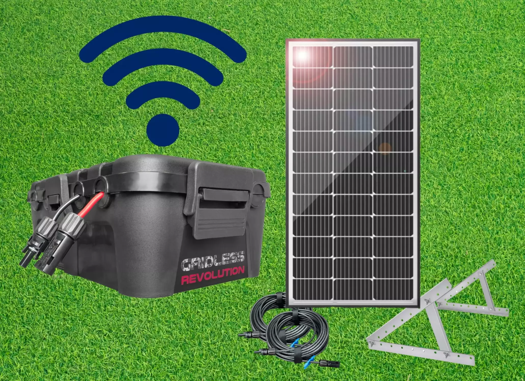 Solar Hub: Weatherproof Solar Generator With 24/7 Internet Access Via ...