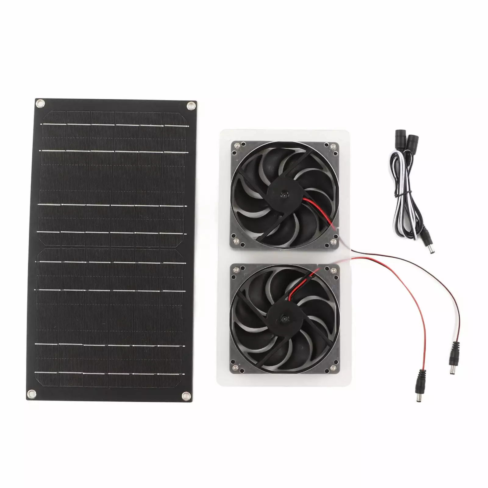 Solar Power Air Extractor Waterproof 100W Solar Generator Double ...