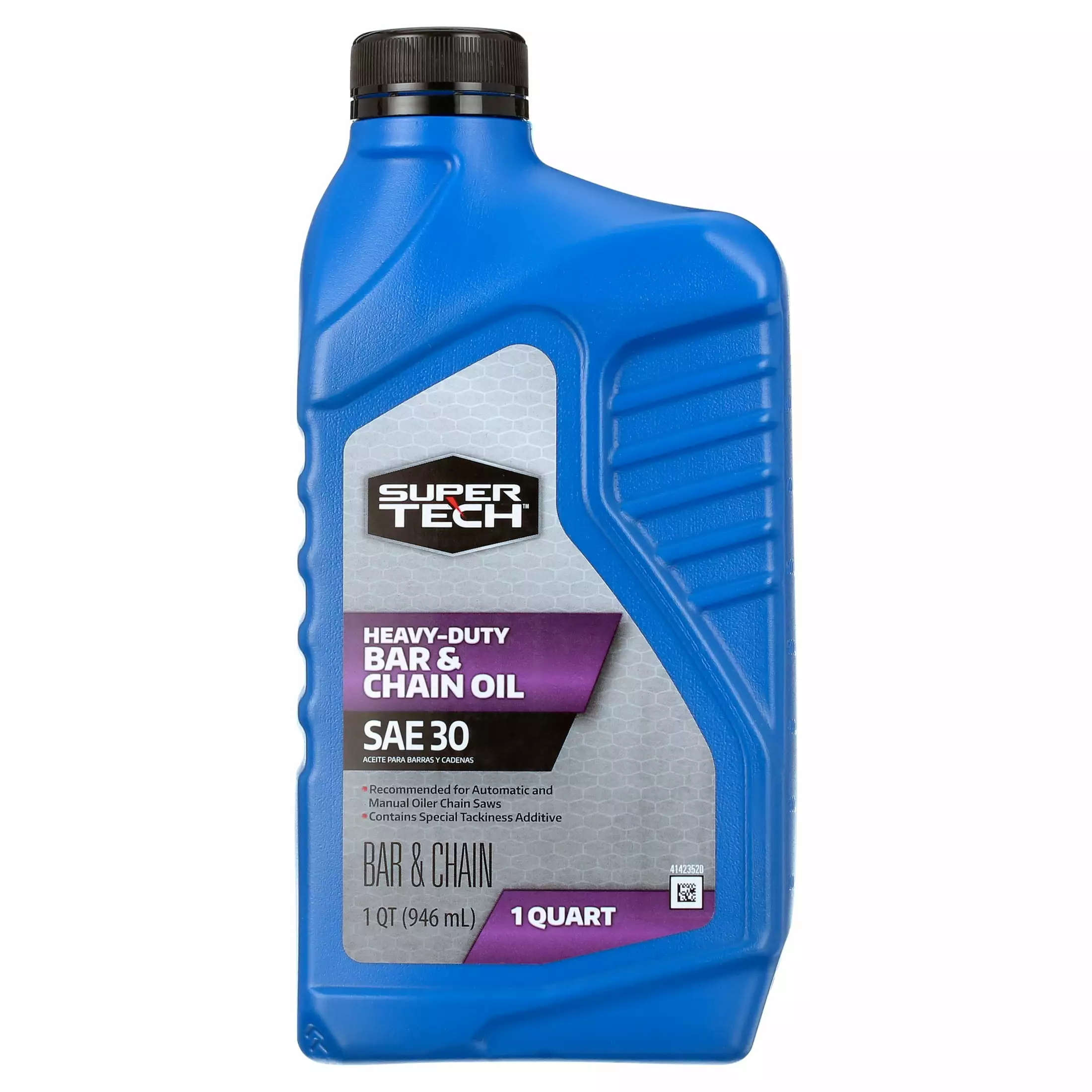 Super Tech SAE 30 Bar And Chain Oil. 1 Quart Bottle - Outdoor Power ...