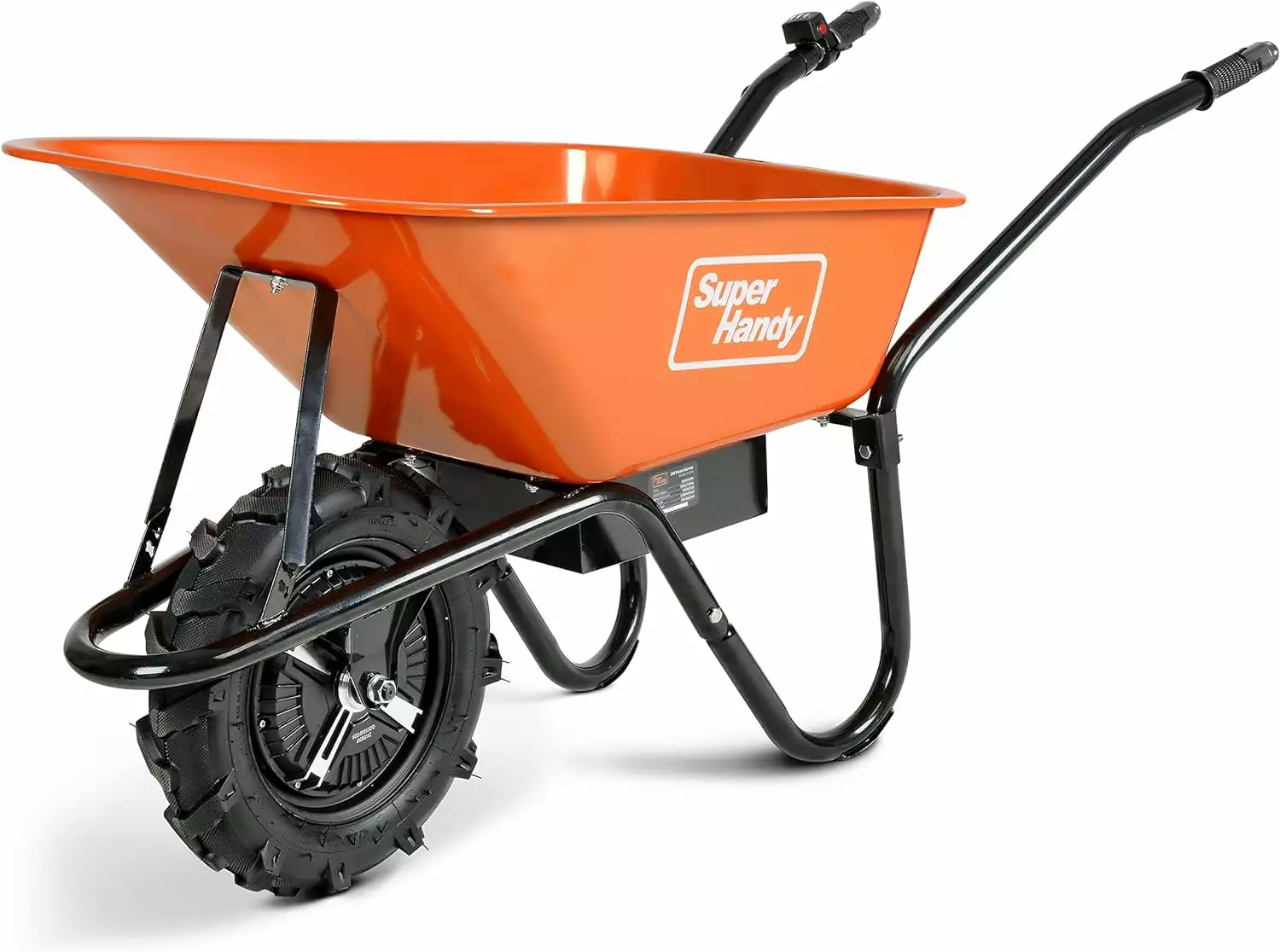 SuperHandy Electric Wheelbarrow C 24V Brushless Motor. 330LBS Load ...