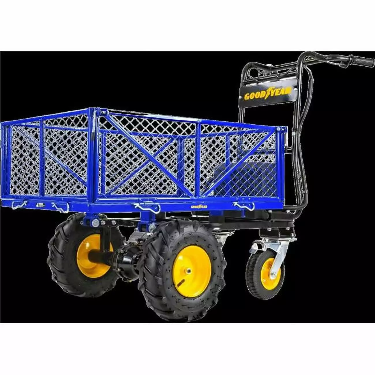 TRI Global TRI-GUO104 660 & 1000 Lbs Electric Power Dump Cart - Outdoor ...