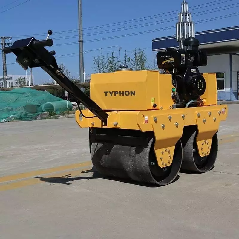 TYPHON 10hp EPA B&S FURY Walk Behind Vibratory Roller Compactor ...