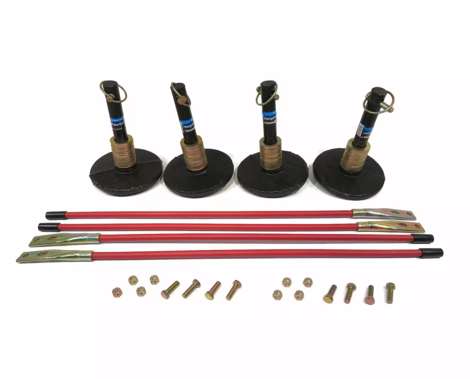 The ROP Shop | (4) Universal Snow Plow Shoe / Skid / Foot Assemblies W ...