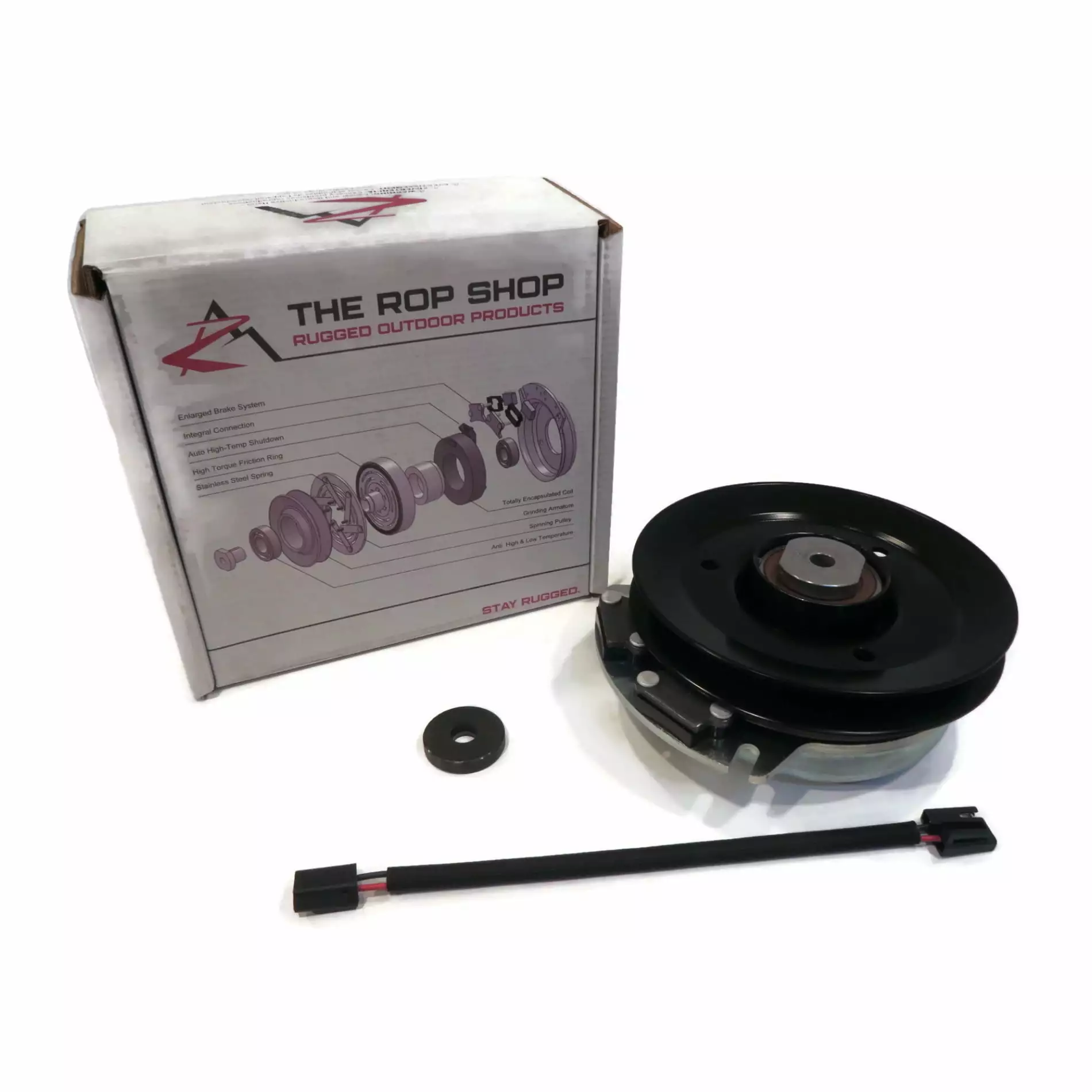 The ROP Shop | Electric PTO Clutch For ExMark / Toro 116-1604. 1161604 ...