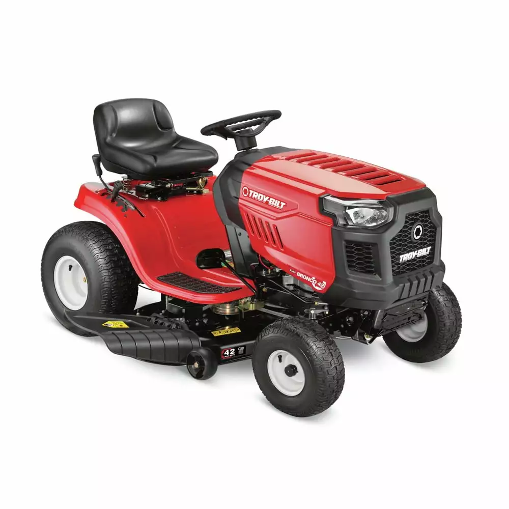 Troy-Bilt 13A878BSA23 Bronco 42 547cc Riding Lawn Mower - Outdoor Power ...