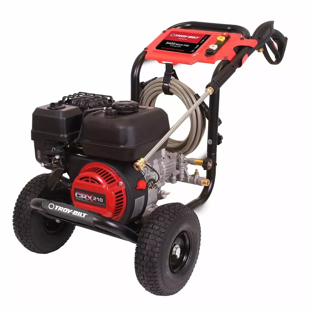 Troy-Bilt 3400 PSI 2.4 GPM Gas Pressure Washer - Outdoor Power ...