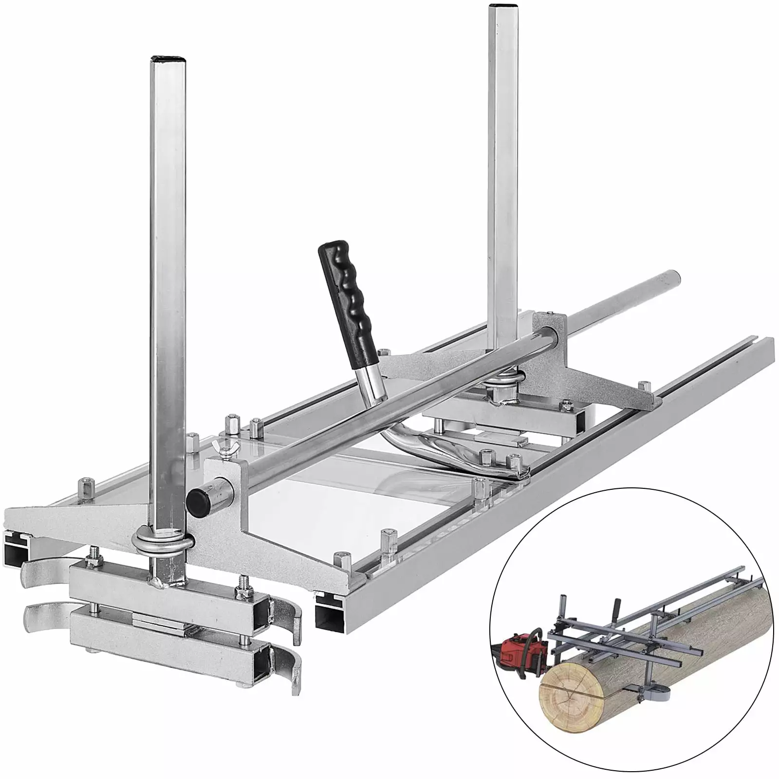 VEVOR Travel-friendly Chain Saw Mill Log Planking Lumber Cutting 14 ...