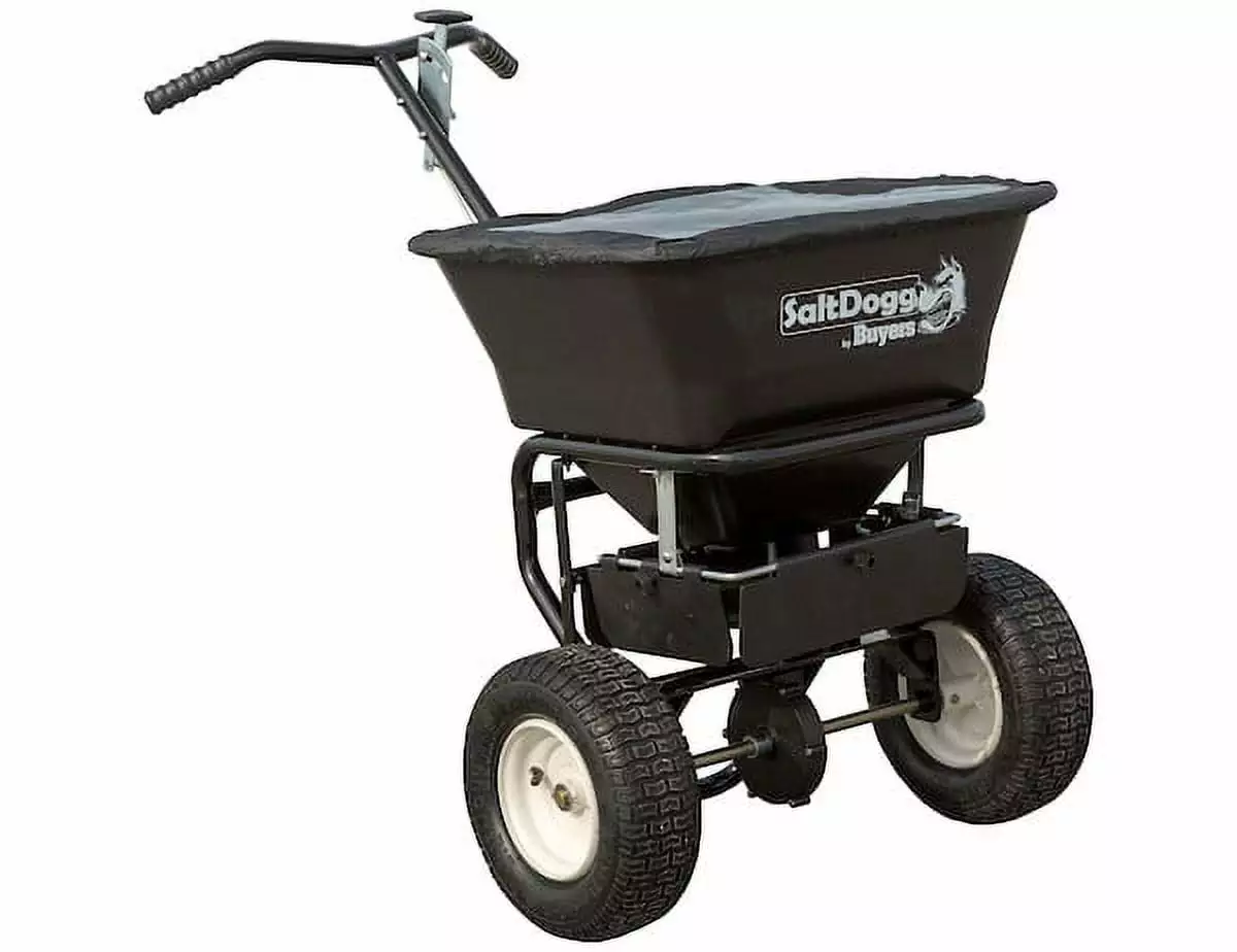 WB155BG - SaltDogg Bulk Salt Walk Behind Broadcast Spreader With Black ...