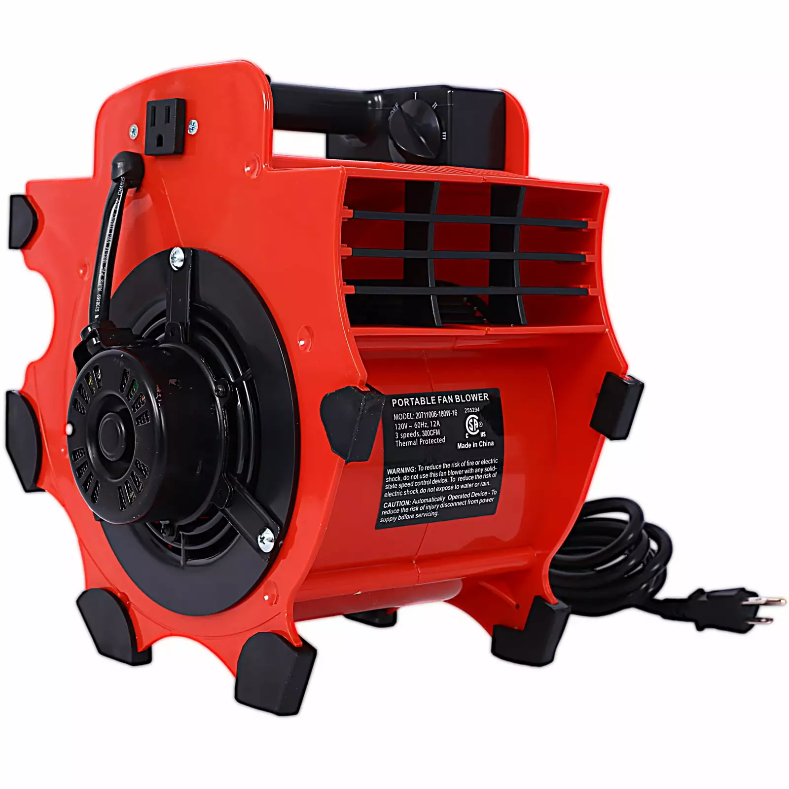 Workforce Blower With 4 Different Angles 3 Speed 1600RPM Travel ...