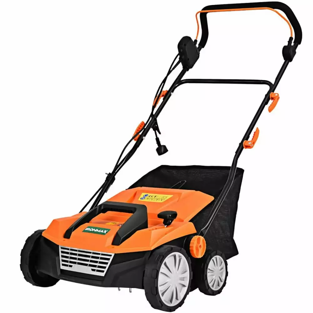 Yardi Yard 15 Inch 13 Amp Electric Scarifier With Gatherion Bag And ...