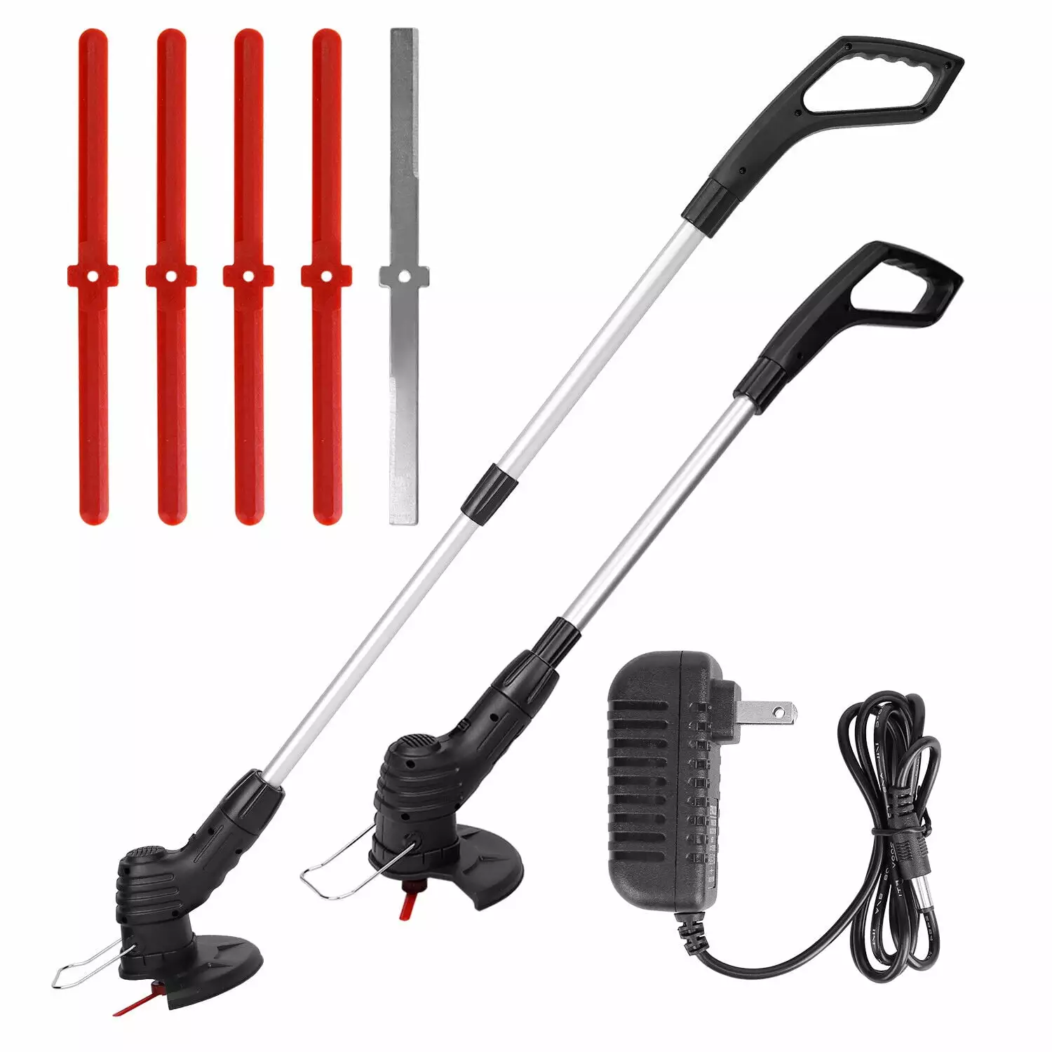 ZGBY Extendable Cordless Electric Grass Trimmer Handheld Lawn Mower ...