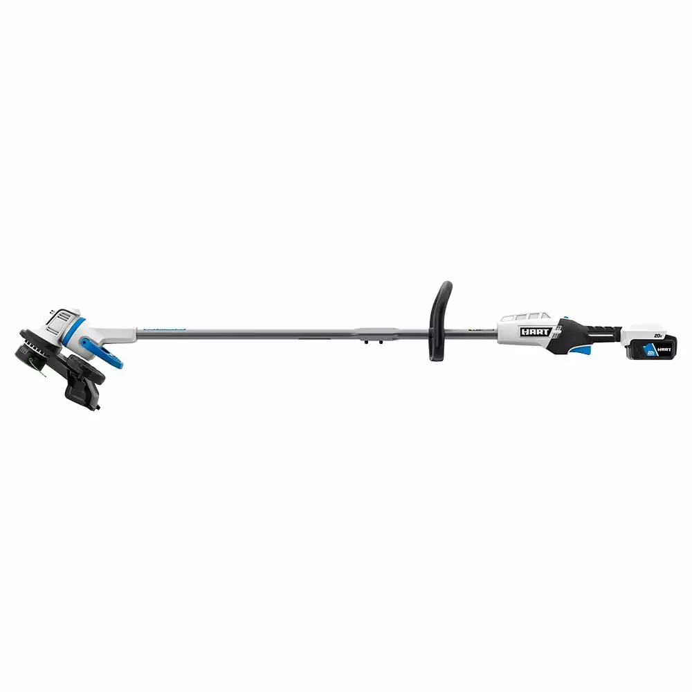 HART 20-Volt 13-inch String Trimmer/Edger (1) 20-Volt 4.0Ah Lithium-Ion ...