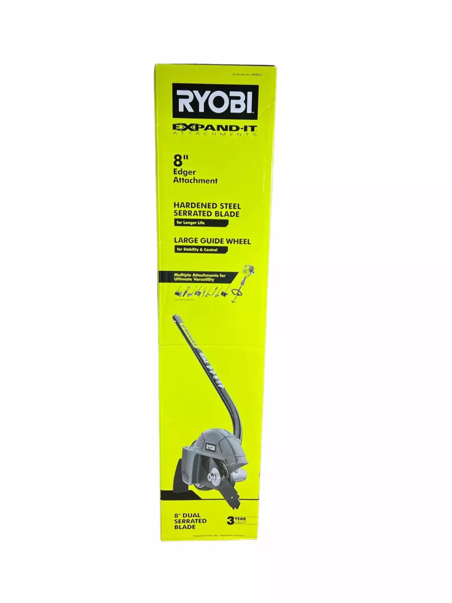 Ryobi Expand-it 8 In. Universal Straight Shaft Edger Attachment ...